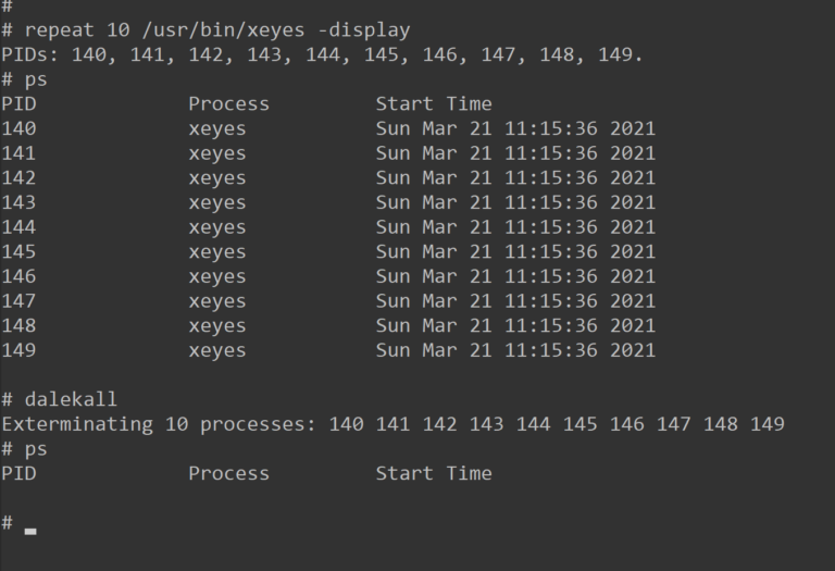 Unix Shell Terminal – Daniel Biller's Portfolio